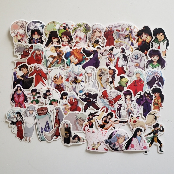 Accessories | 315 5pcs Inuyasha Stickers | Poshmark